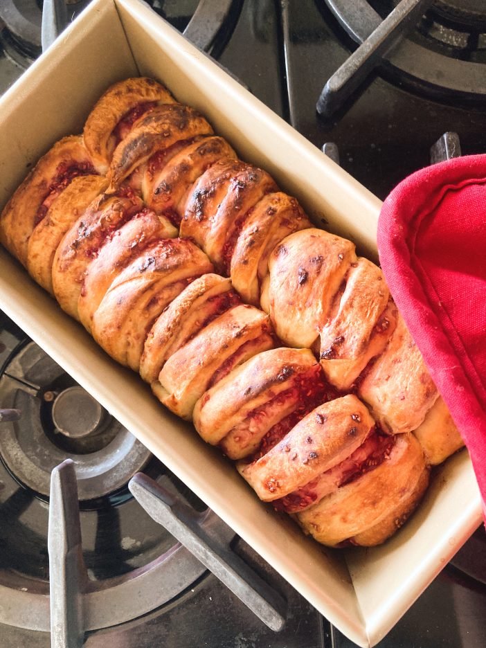 Raspberry Bread with Sourdough - Old-Fashioned Inspiration