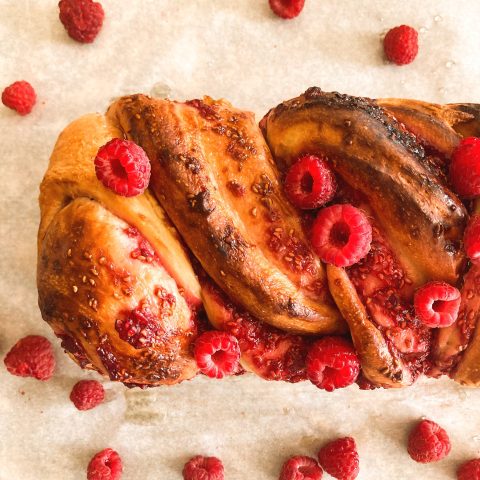 Raspberry Bread with Sourdough - Old-Fashioned Inspiration