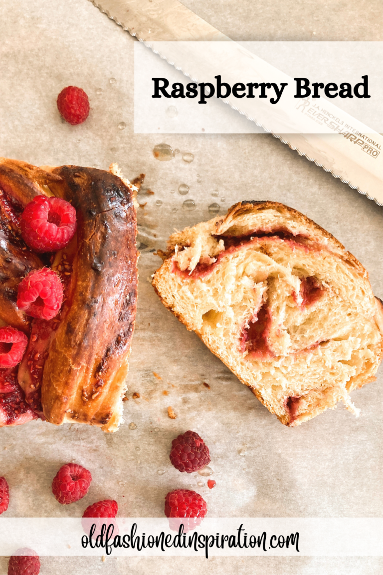 Raspberry Bread with Sourdough - Old-Fashioned Inspiration
