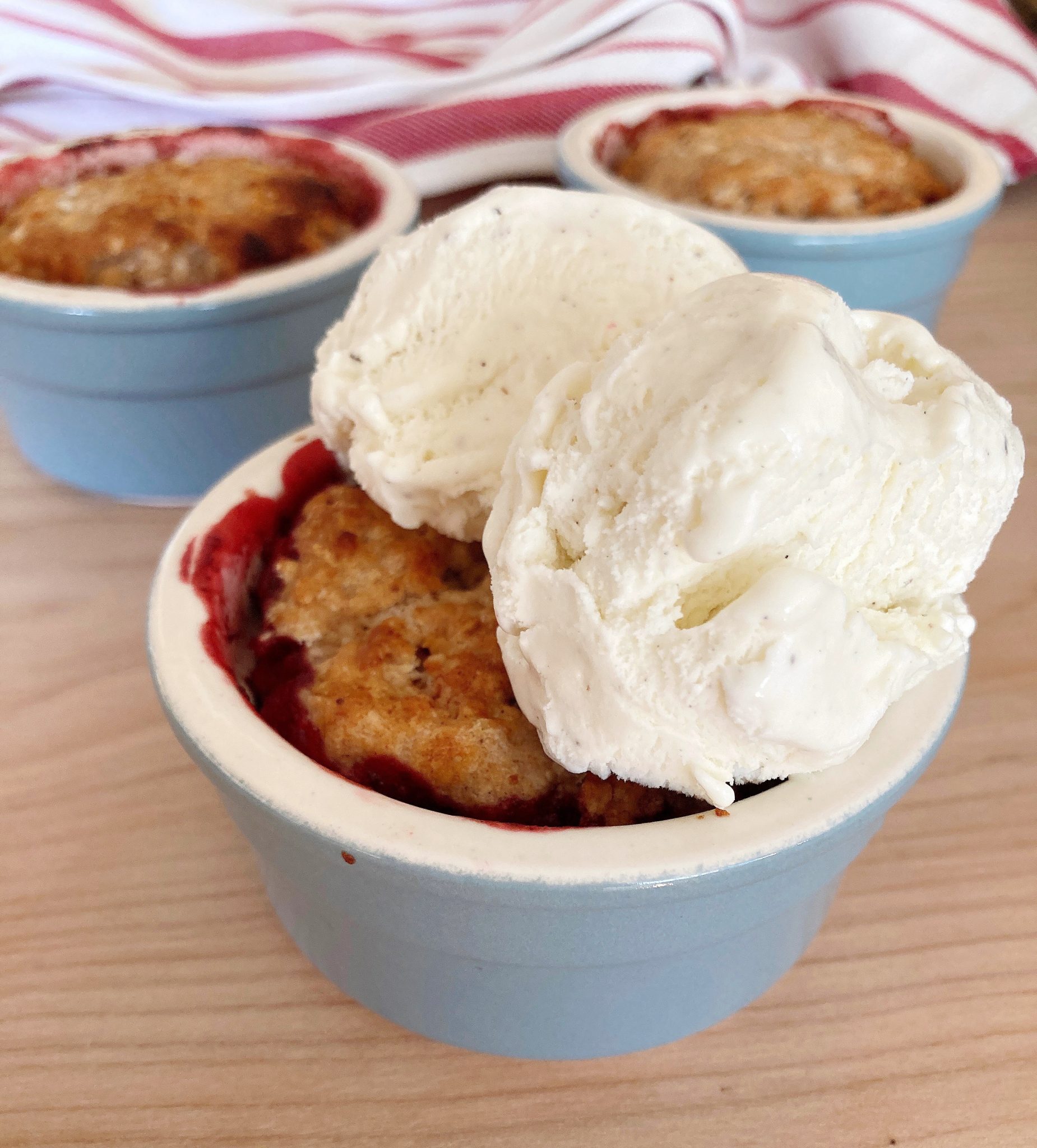 Raspberry Cobbler - Old-Fashioned Inspiration