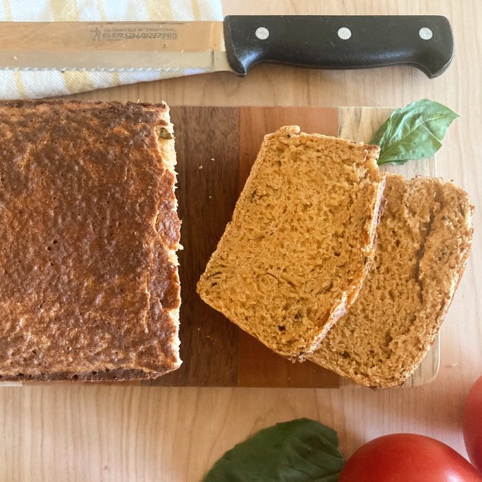 Tomato Basil Bread - Old-Fashioned Inspiration