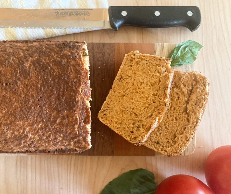 Tomato Basil Bread - Old-Fashioned Inspiration